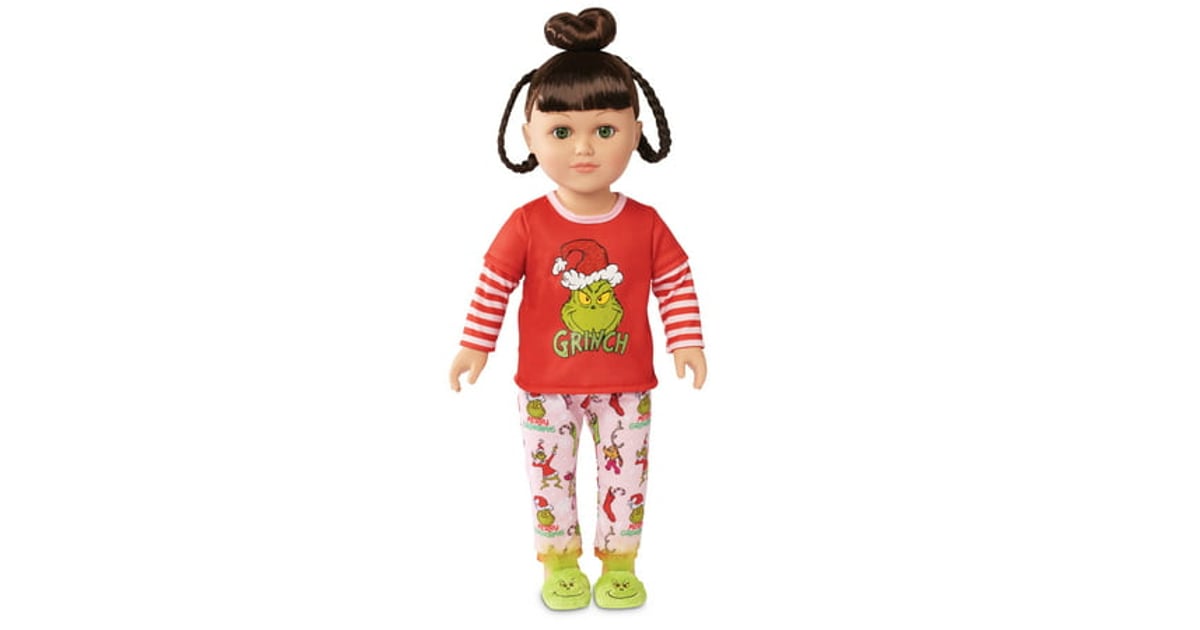 Track My Life As Poseable Grinch Sleepover 18 Inch Doll - Brunette