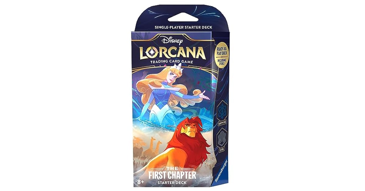Track Disney Lorcana – Aurora and Simba Starter Deck at Amazon