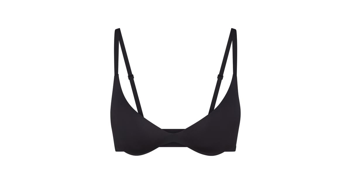 Track Skims Wireless Form Super Push Up Bra - Onyx - 36 - B at Skims