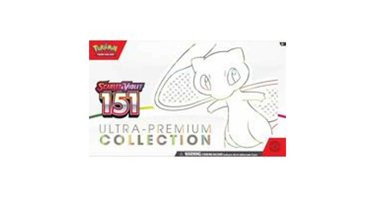 Track Pokemon 151 Ultra Premium Collection at GameStop