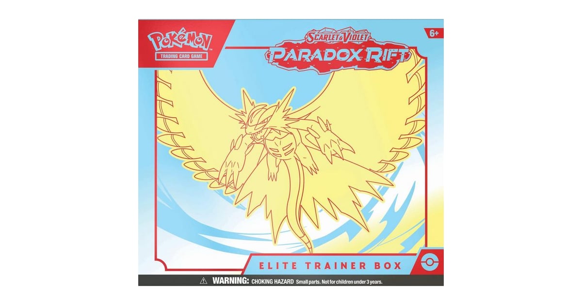 Track Pokemon Scarlet Violet Paradox Elite Trainer Box - Roaring Moon