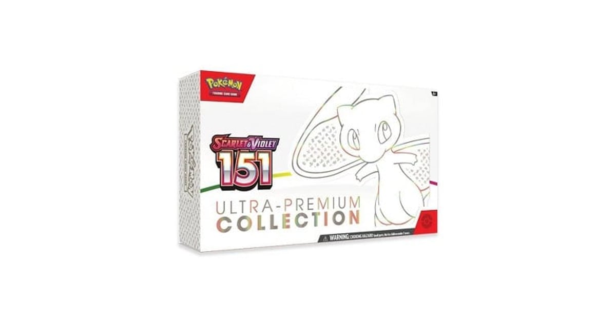Track Pokemon 151 Ultra Premium Collection at Target