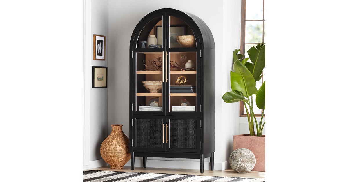 Track Member's Mark Enzo Bookcase Storage Cabinet - Black (Varies by