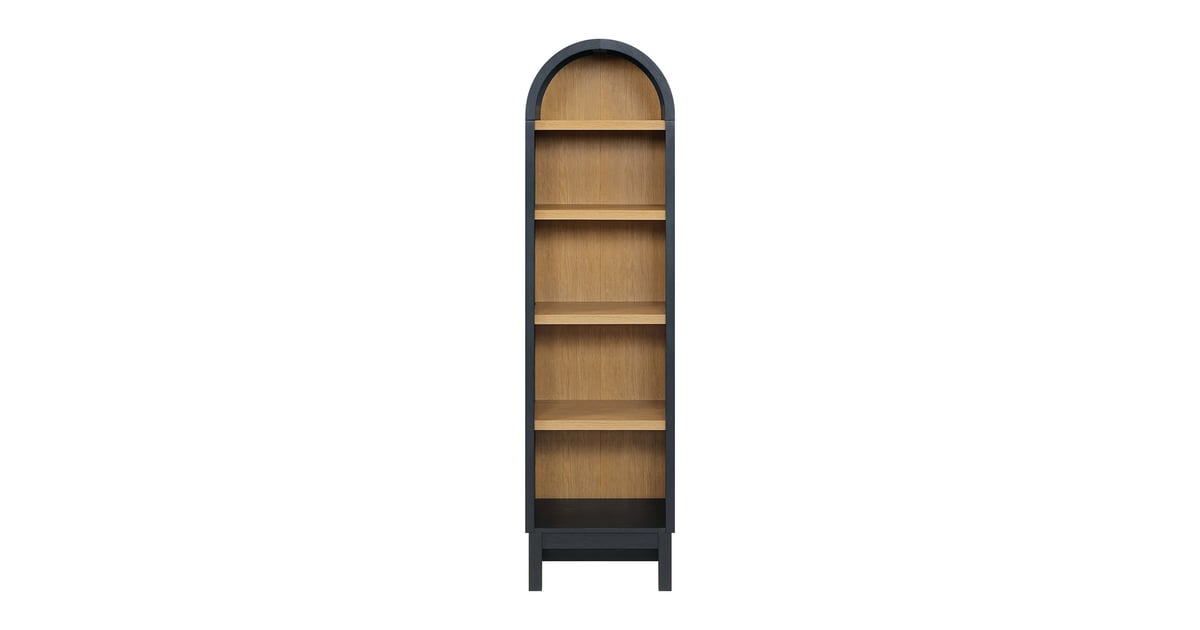 Track Better Homes & Gardens Juliet Narrow Arch Bookcase - Rich Black