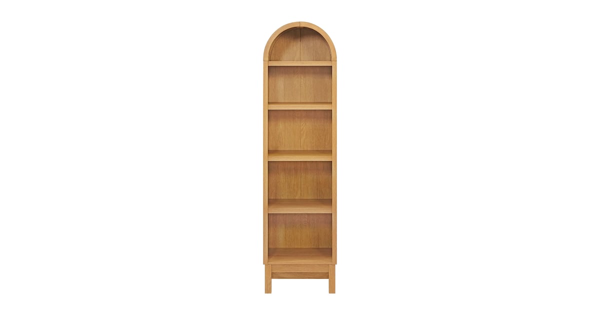 Track Better Homes & Gardens Juliet Narrow Arch Bookcase - Light Honey