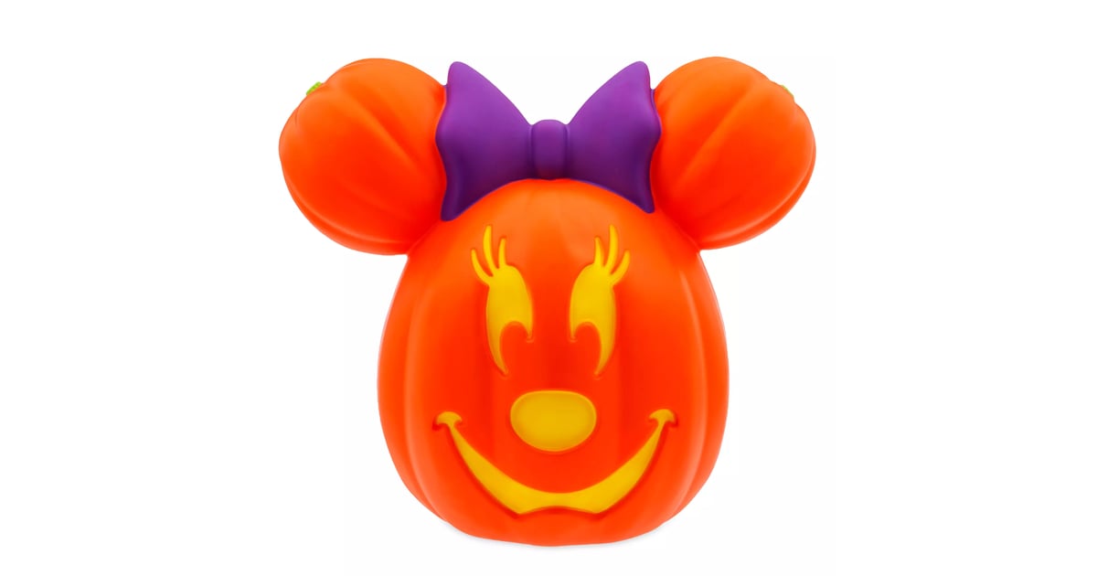 Track Minnie Mouse Light-Up Jack-o'-Lantern at eBay