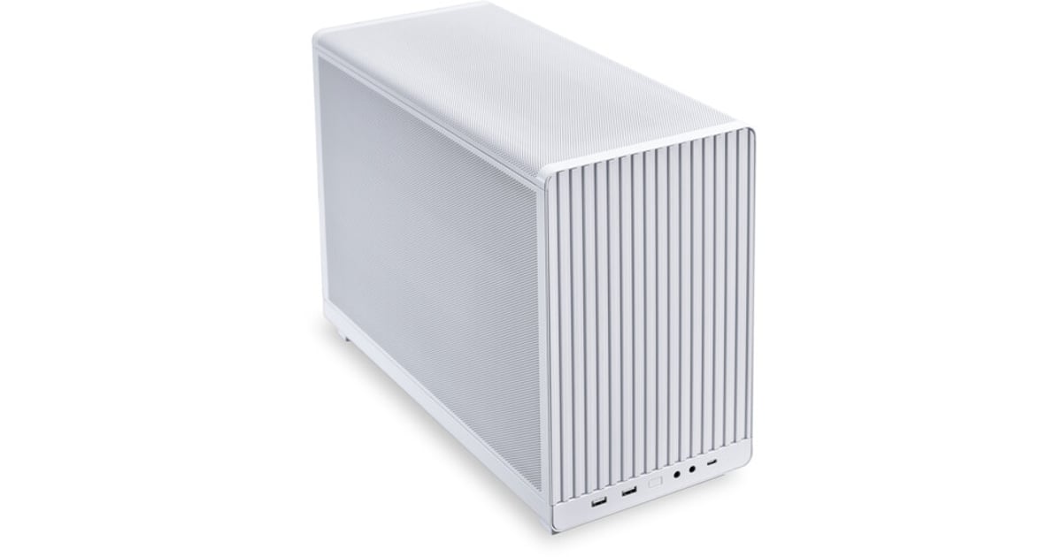 Track Lian Li A3-mATX 26.3L Micro Form Factor PC Case (White) at B&H