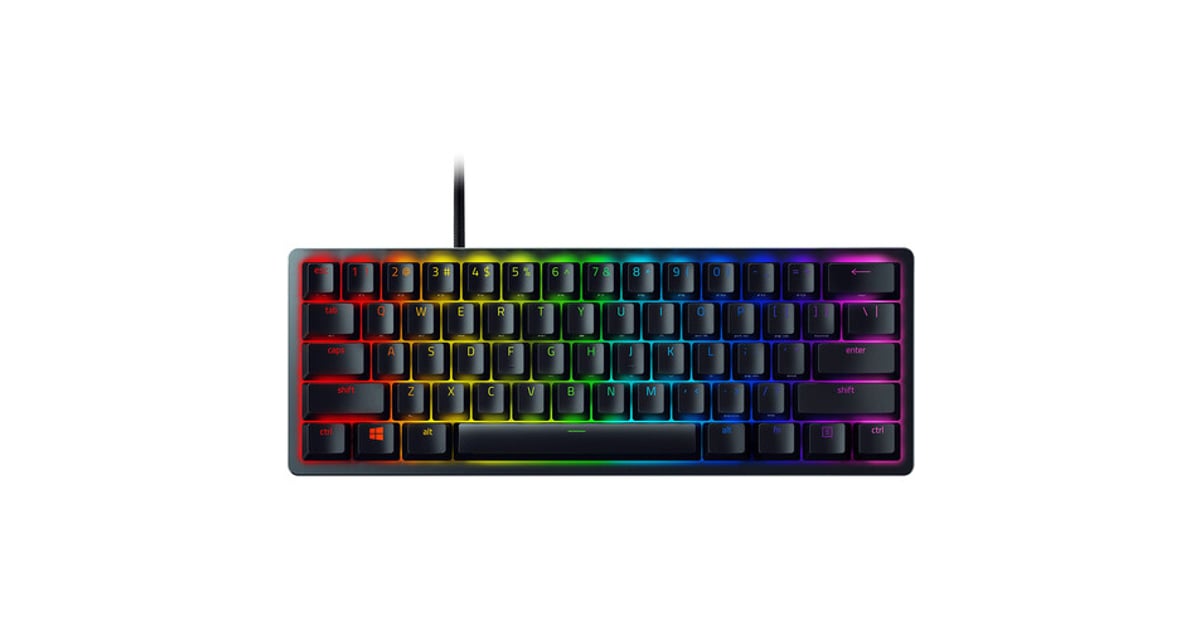 Track Razer Huntsman Mini RGB Gaming Keyboard (Black, Clicky Switch)