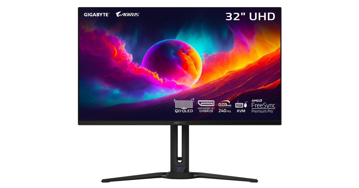 Track GIGABYTE - AORUS FO32U2P Pro - 32" QD OLED at Newegg