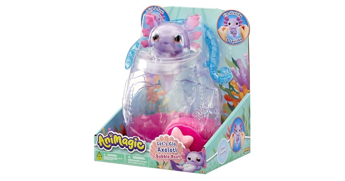 Track Goliath Animagic Let's Glo Axolotl Bubble Reef at Amazon
