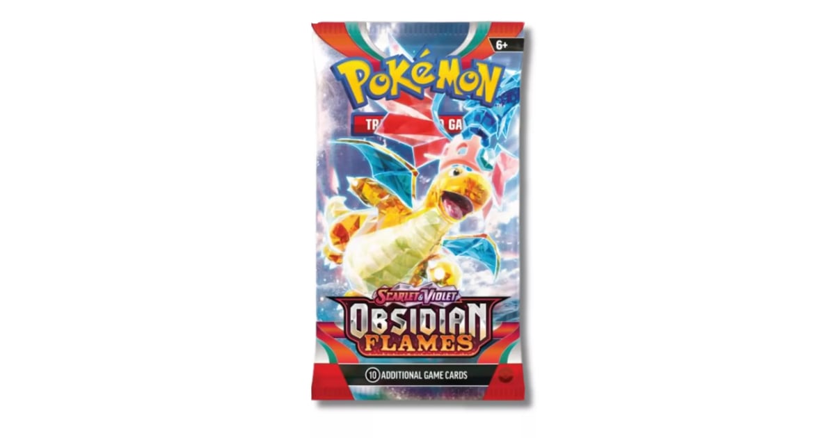 Track Pokemon Scarlet & Violet Obsidian Flames Booster Pack