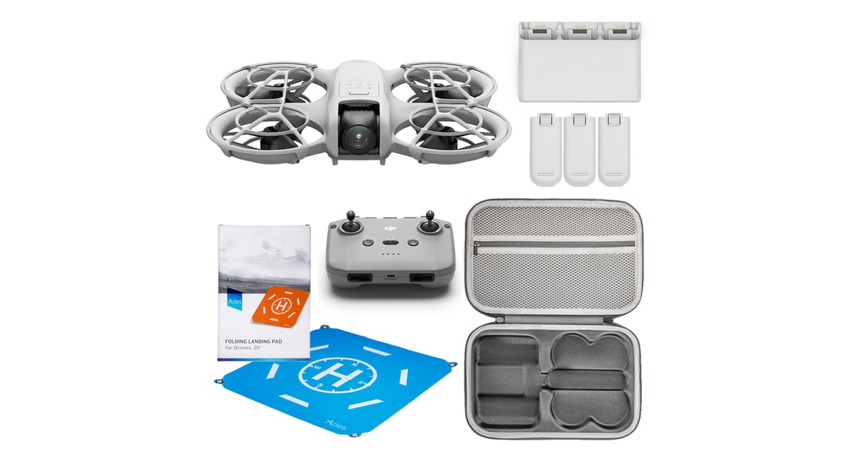 Track DJI Neo Drone Combo w/RC-N3 Remote Controller, Carrying Case,20 ...