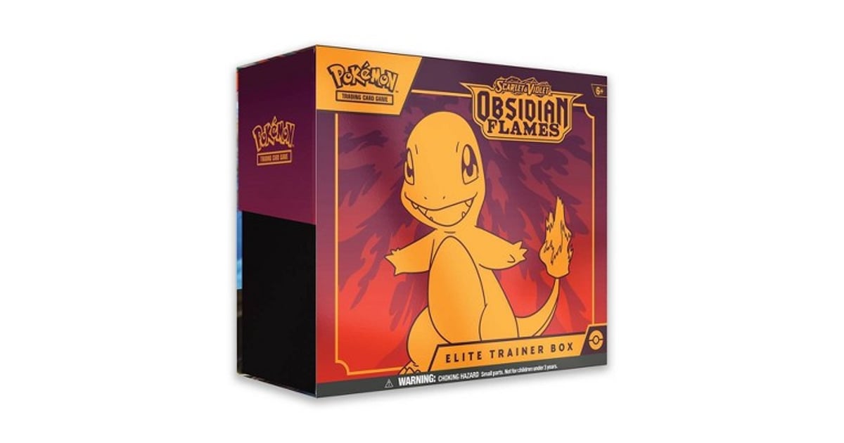 Track Pokemon Scarlet & Violet Obsidian Flames ETB at Target