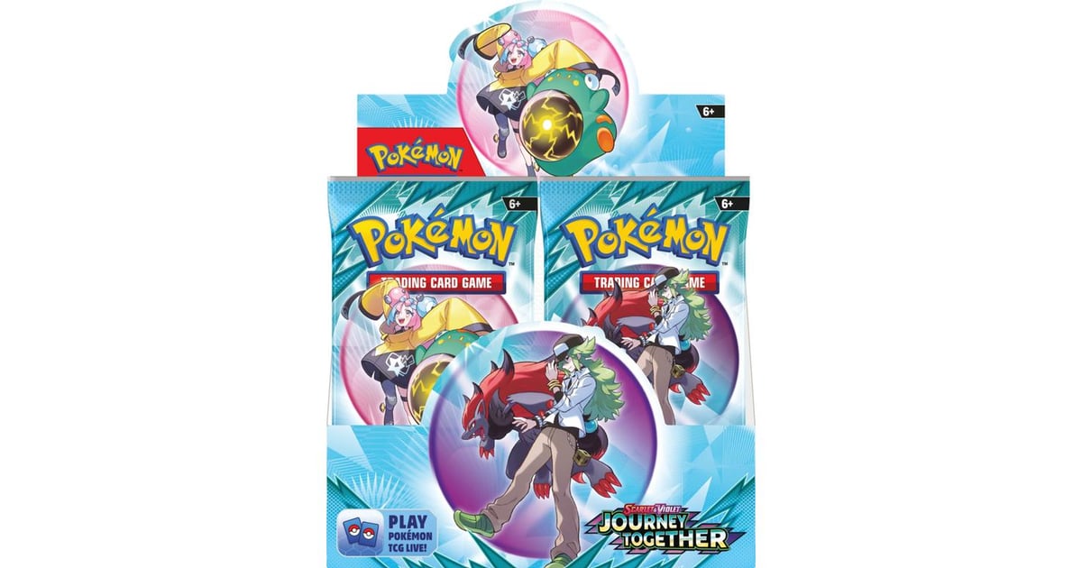 Track Pokemon Journey Together Booster Box at GameStop