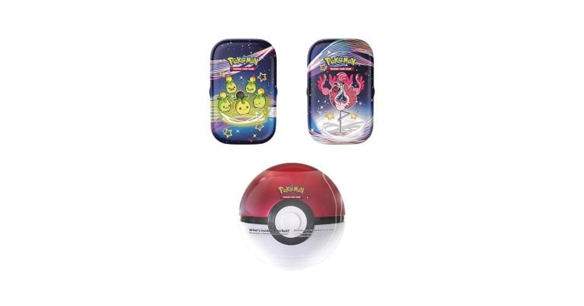 Track Pokemon Poke Ball + Two Mini Tins at Sam's Club