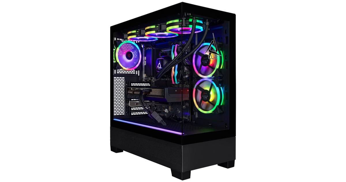 Track CLX - SET Gaming Desktop - AMD Ryzen 7 9800X3D - 32GB DDR5 5600 ...