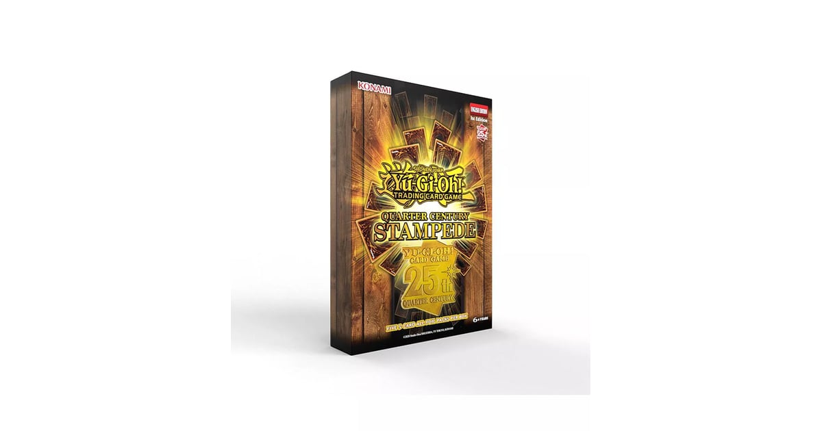 Track Yu-Gi-Oh! Quarter Century Stampede Box at Target