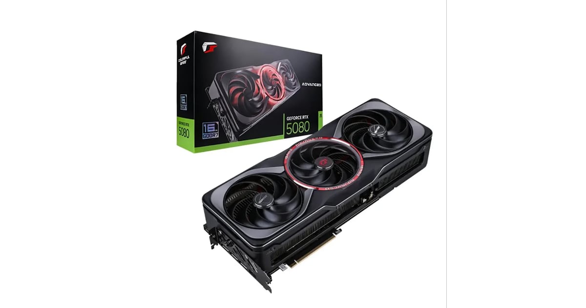 Track Colorful iGame RTX 5080 Advanced OC at Walmart