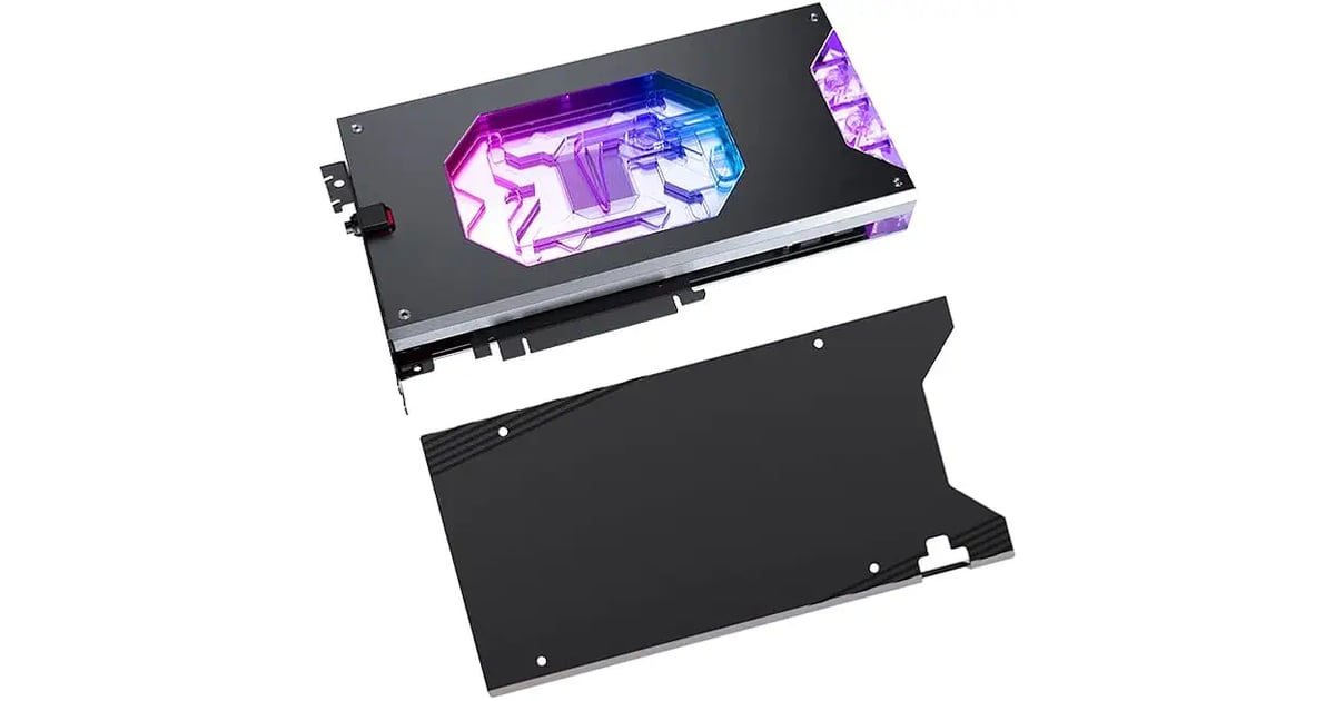 Track Copper GPU Water Cooling Block GPU Waterblock for RTX 5090 RTX