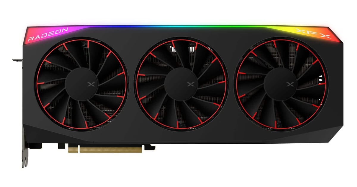 Track XFX Mercury AMD Radeon RX 9070 XT OC Magnetic Air Edition with ...