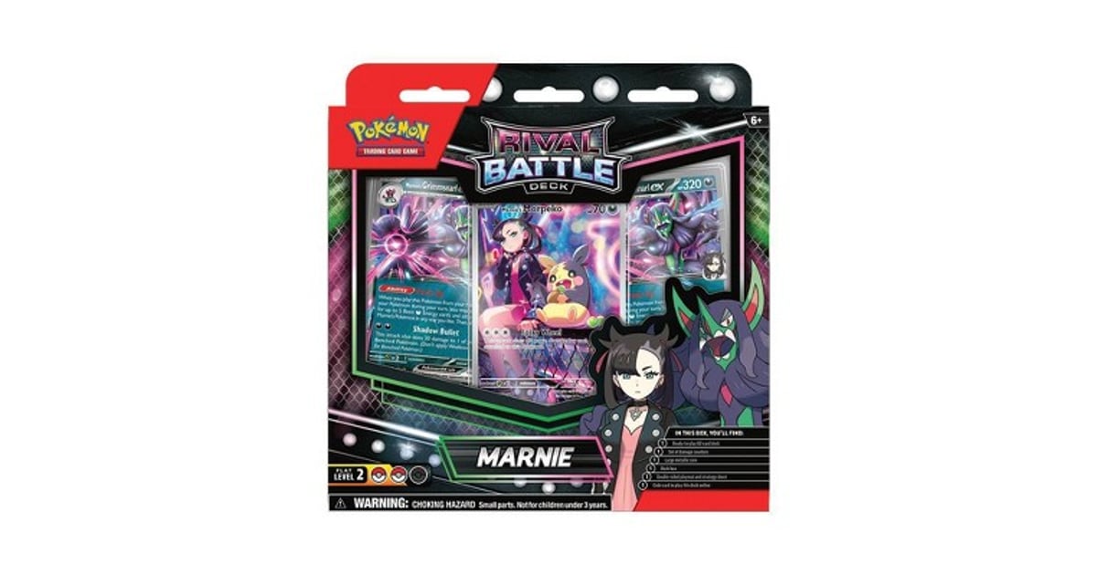 Track Pokemon Rival Battle Deck - Marnie at Target