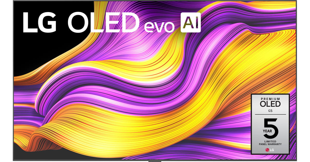 Track LG G5 Series OLED evo AI (2025) - 83" at Best Buy