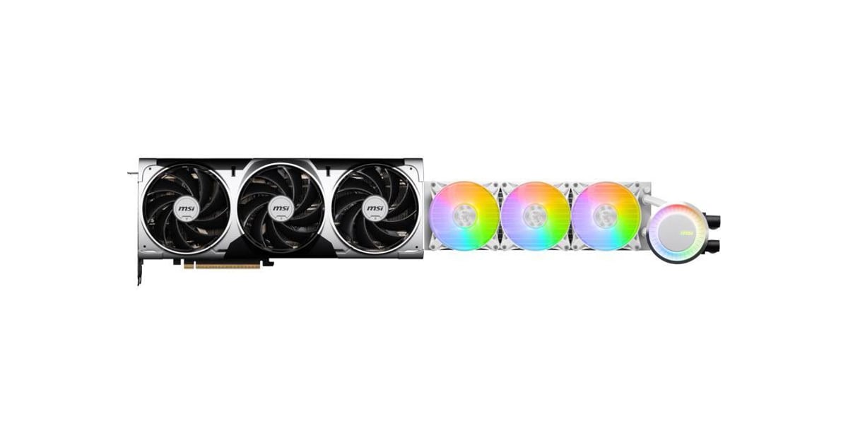 Track GPU CPU Cooler Combo - MSI RTX 5070 TI 16G VENTUS 3X OC Bundle