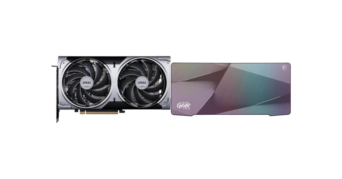 Track GPU Accessories - Keyboard & Mouse Combo - MSI RTX 5070 12G