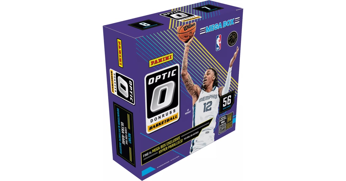 Track 2024-25 Panini NBA Optic Donruss Basketball Mega Box at Walmart