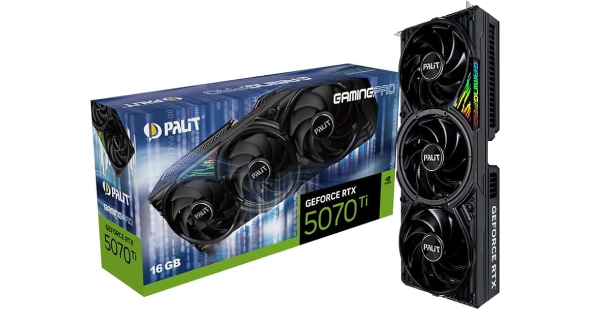 Track GeForce RTX 5070 Ti GamingPro at Amazon - TrackaLacker