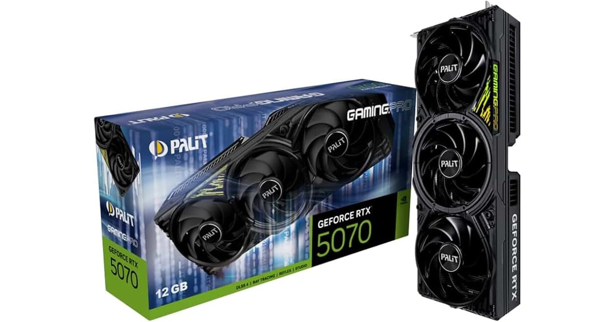 Track GeForce RTX 5070 GamingPro at Amazon - TrackaLacker