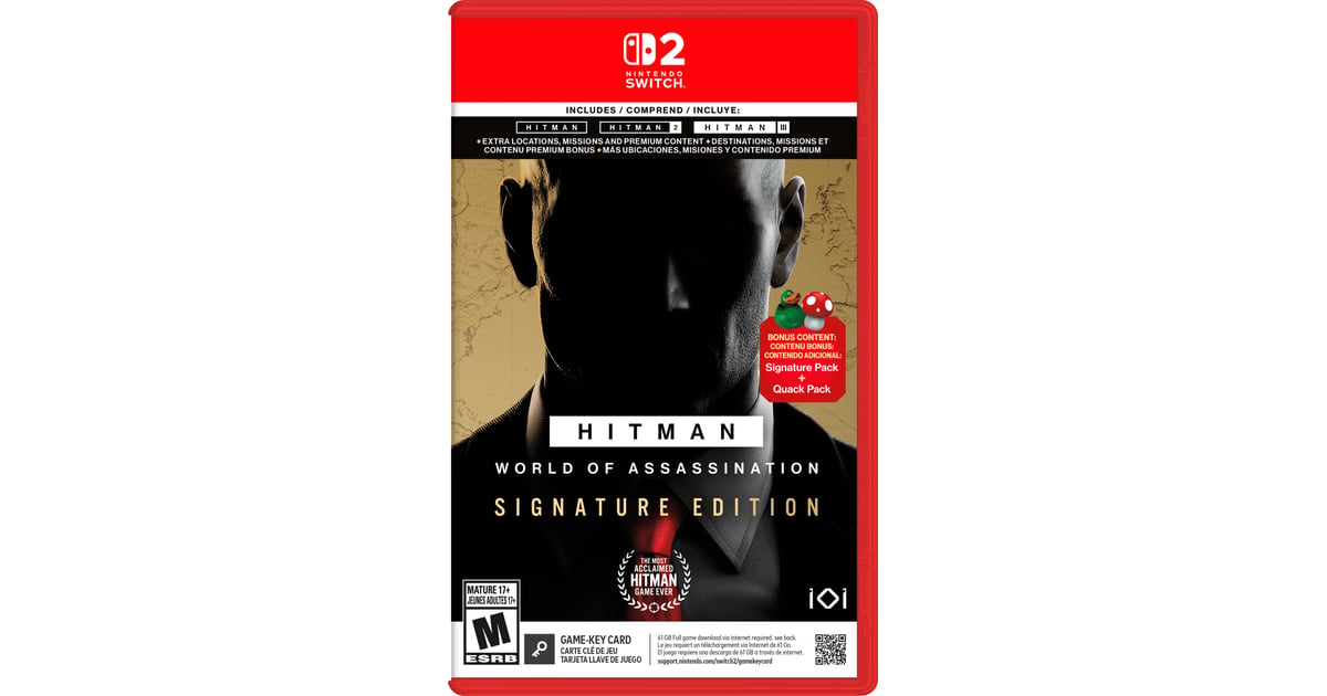 Track Hitman World of Assassination Signature Edition - Nintendo