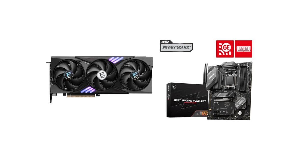 Track GPU Motherboard Combo - MSI RTX 5060 Ti 8G GAMING TRIO OC Bundle