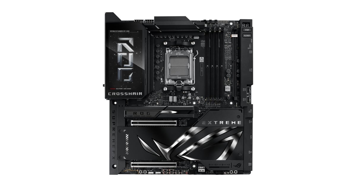 Track ASUS CROSSHAIR X870E EXTREME Extended ATX Motherboard - Open Box