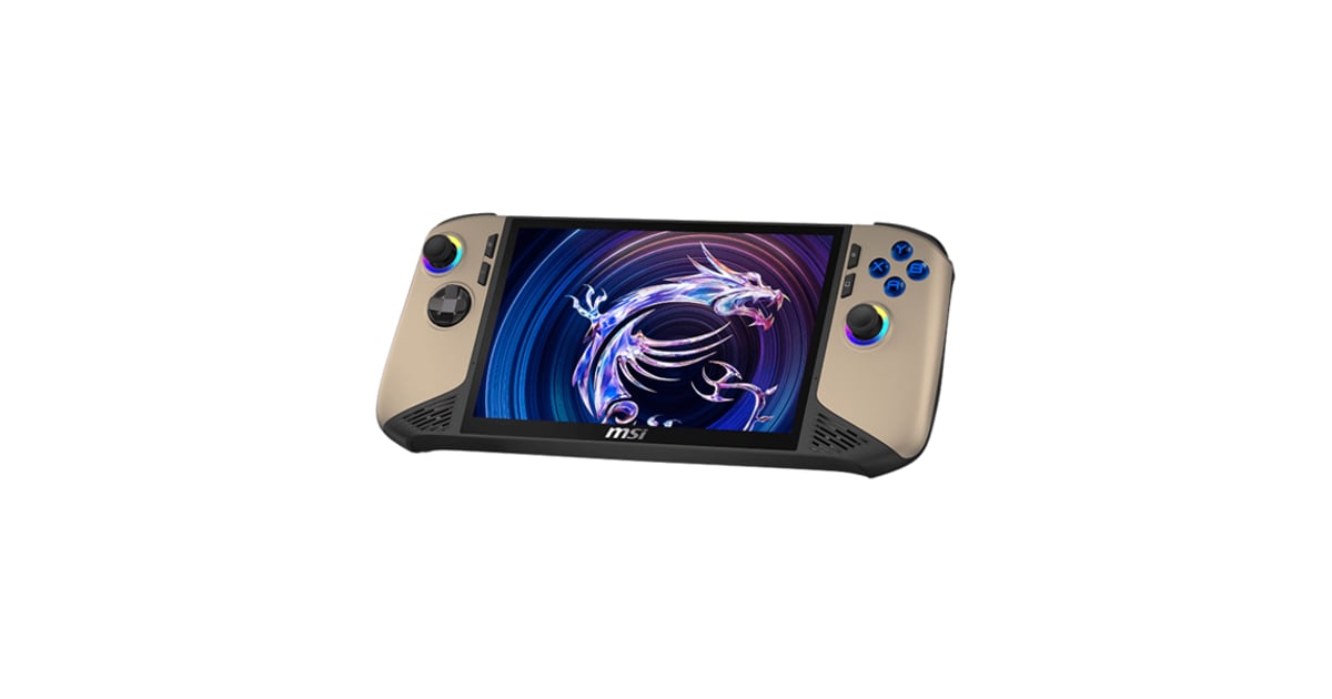 Track MSI Claw 8 AI+ Handheld Gaming Console at Newegg