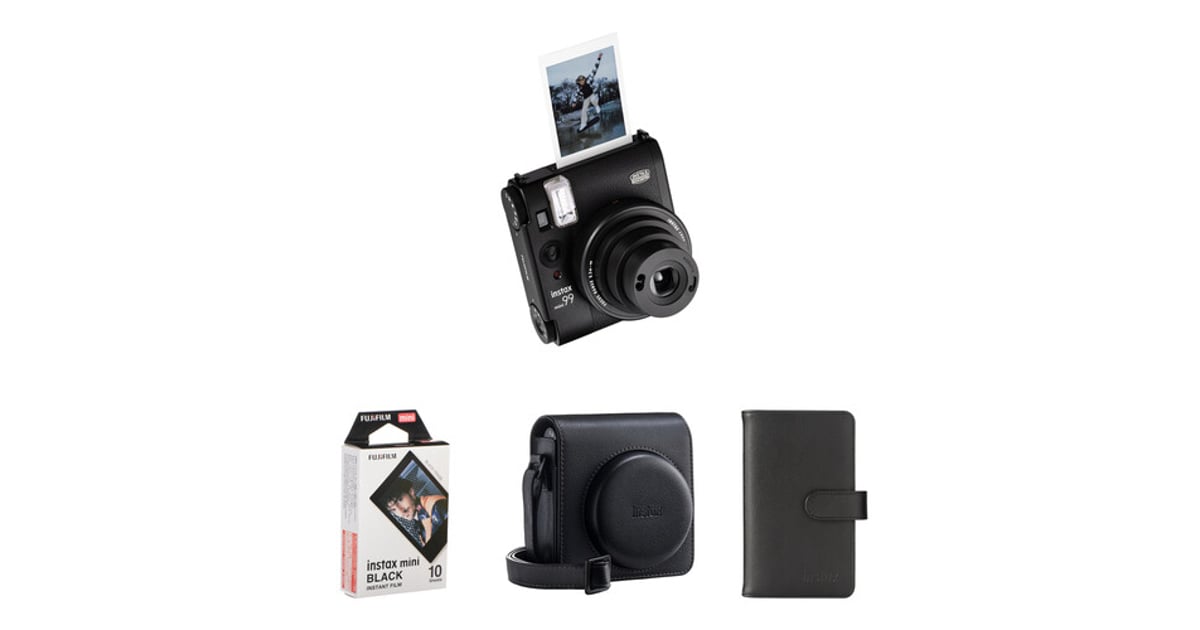 Track FUJIFILM INSTAX MINI 99 with Film and Case Kit at B&H Photo