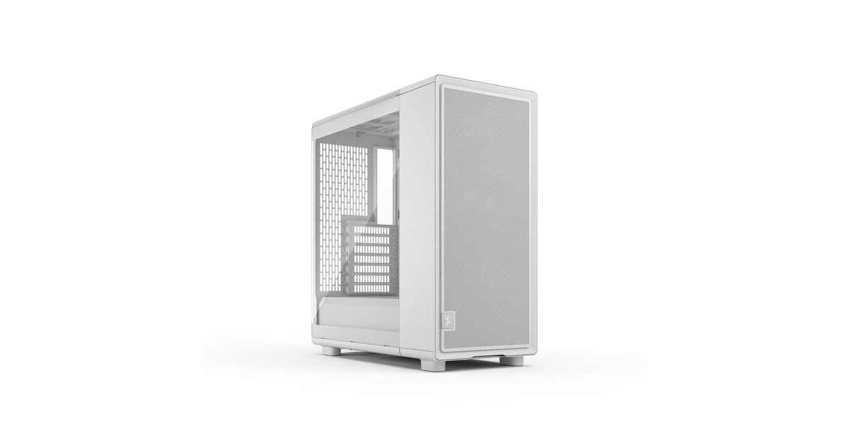 Track Fractal Design Epoch White - Tempered Glass Clear Tint - High