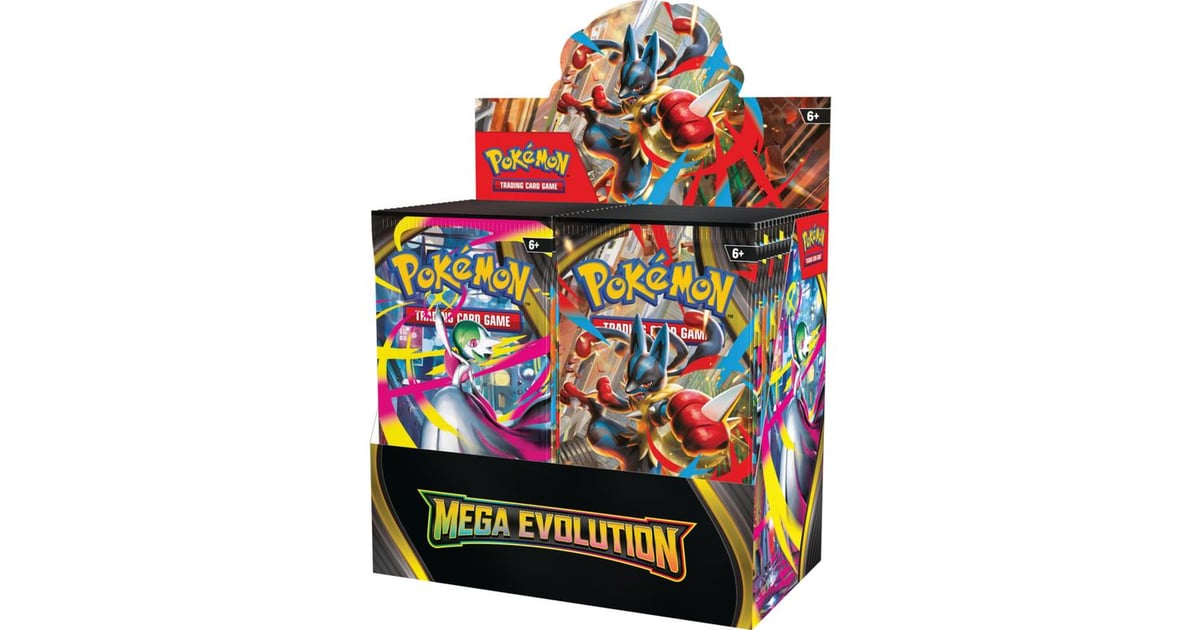 Track Pokemon Mega Evolution Booster Box at GameStop