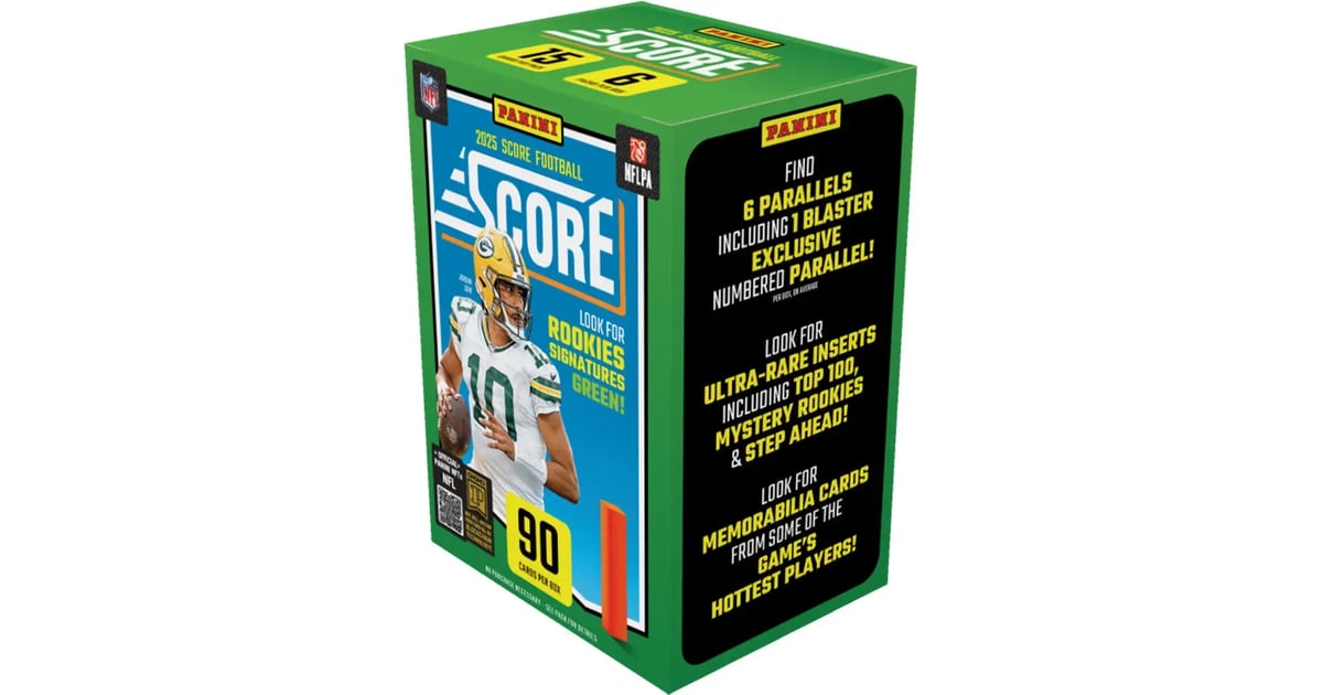 Track 2025 Panini Football NFL Score Blaster Box at Walmart