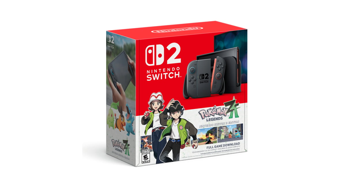 Track Nintendo Switch 2 Console - Pokemon: Legends Z-A Bundle at Walmart