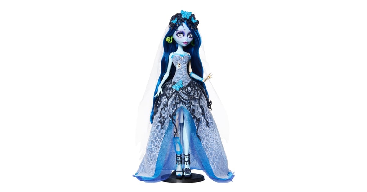 Track Monster High Skullector: Emily in Gothic Wedding Dress at eBay