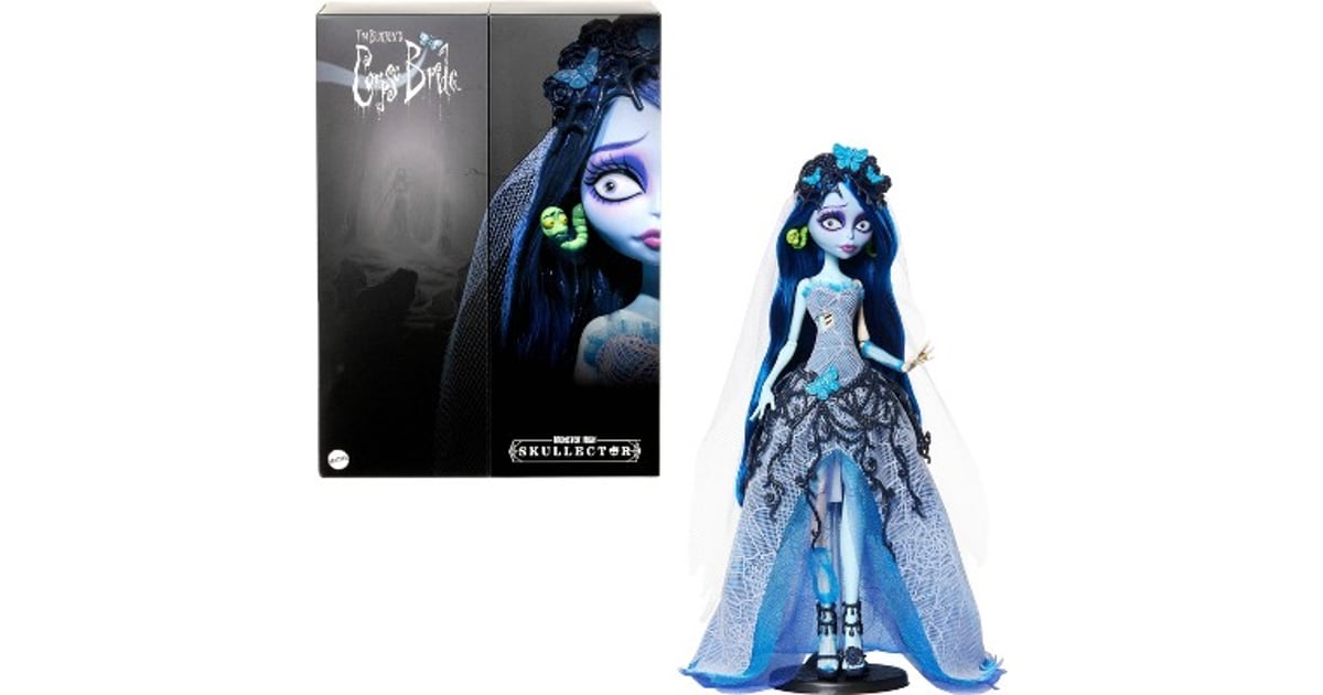Track Monster High Skullector: Emily in Gothic Wedding Dress at Target