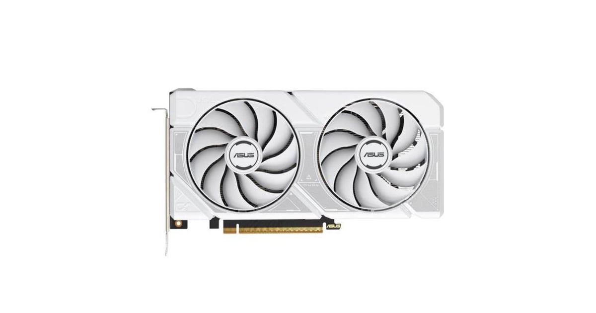 Track ASUS Dual GeForce RTX 5060 White 8GB GDDR7, PCI Express 5.0 x8