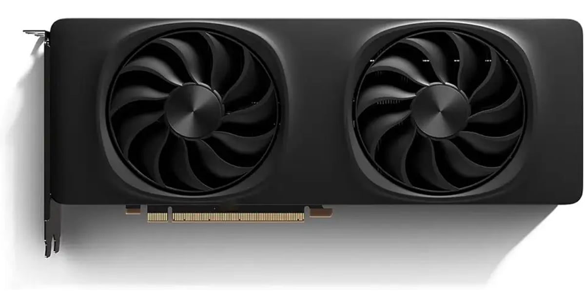 Track Graphics Card Fit for Intel Arc B580 Limited Edition Graphics