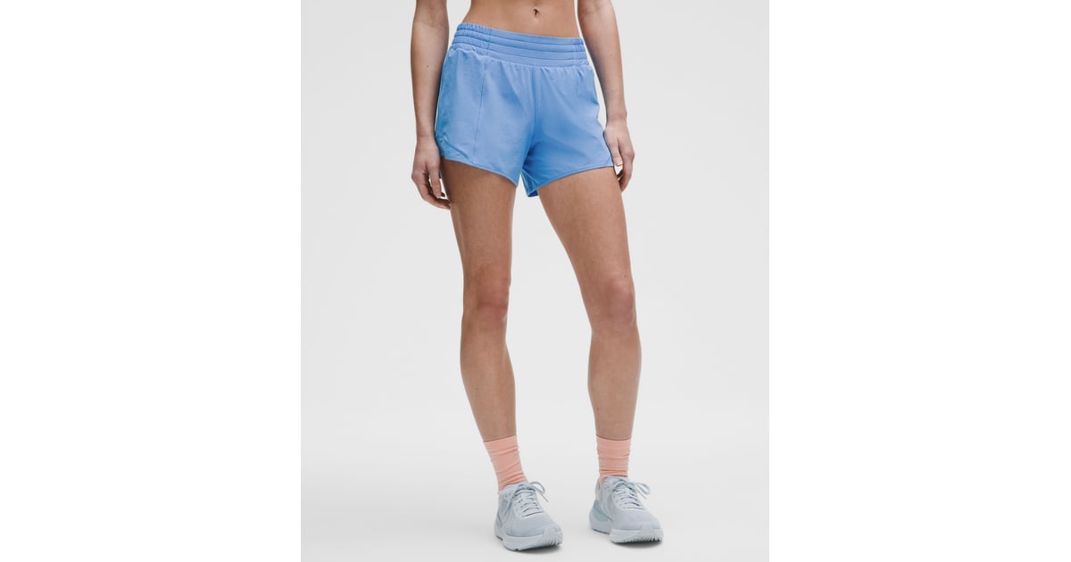 Track Hotty Hot High-Rise Lined Short 4" - Pool Party - 0 at Lululemon