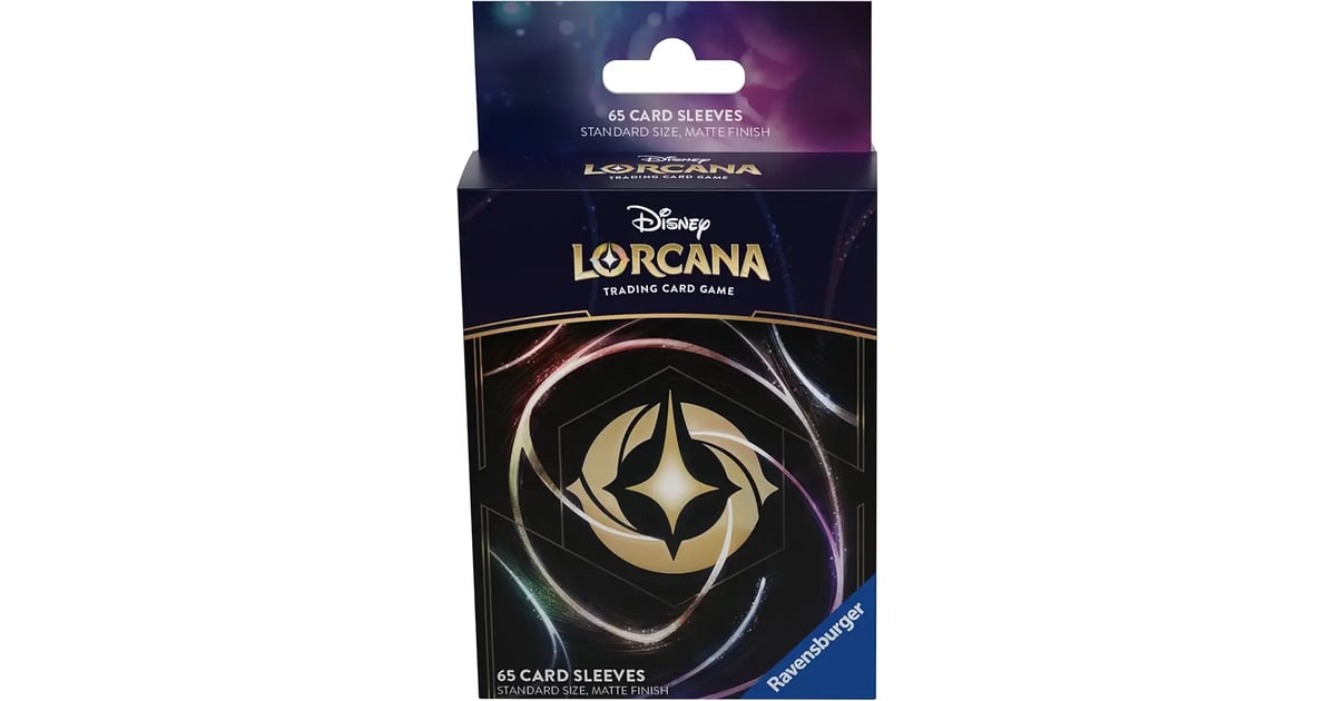 Track Disney Lorcana Evergreen Branded Card Sleeves at Amazon
