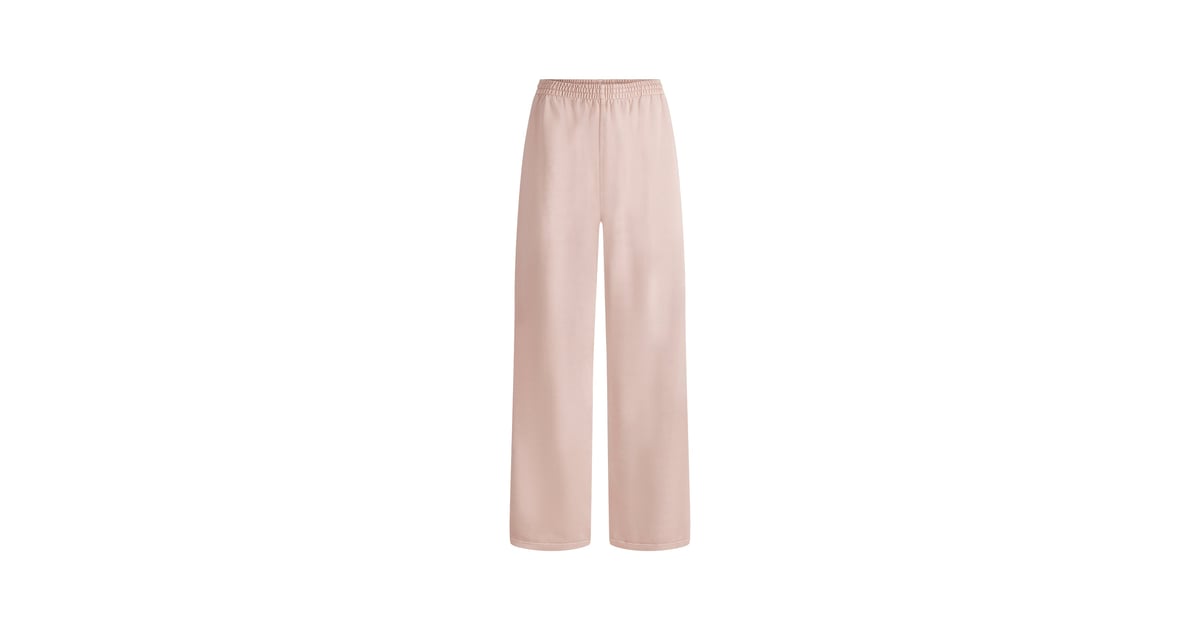Track Skims Boyfriend Fleece Straight Leg Pant - Light Fawn - 4 X at
