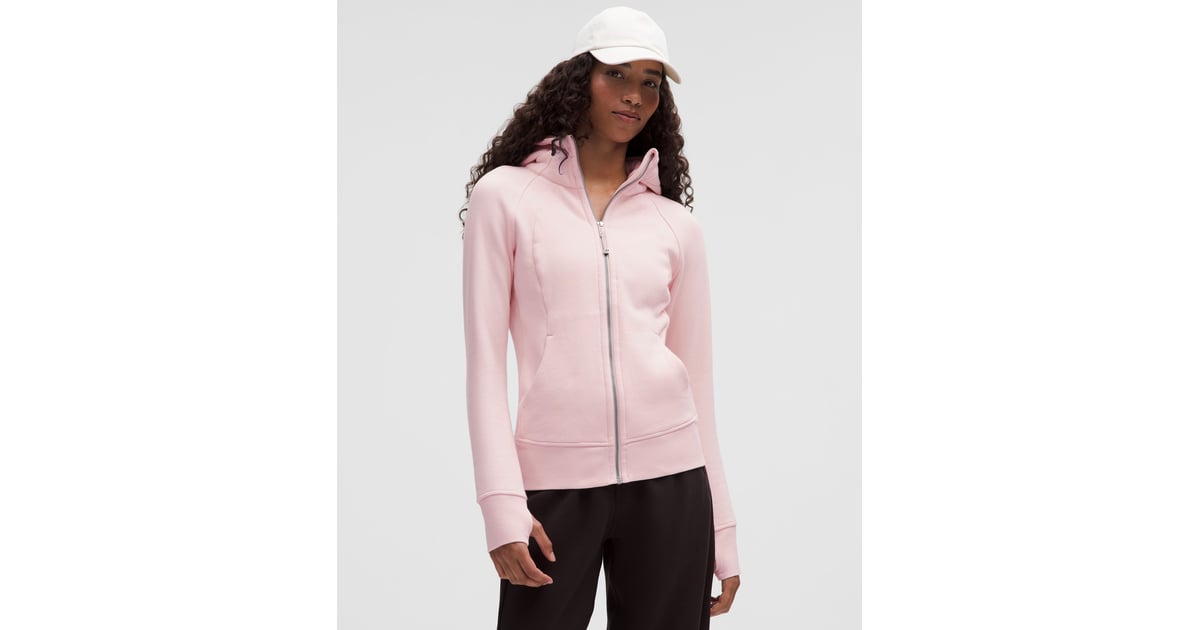 Track Scuba Full-Zip Hoodie - Blissful Pink - 0 at Lululemon