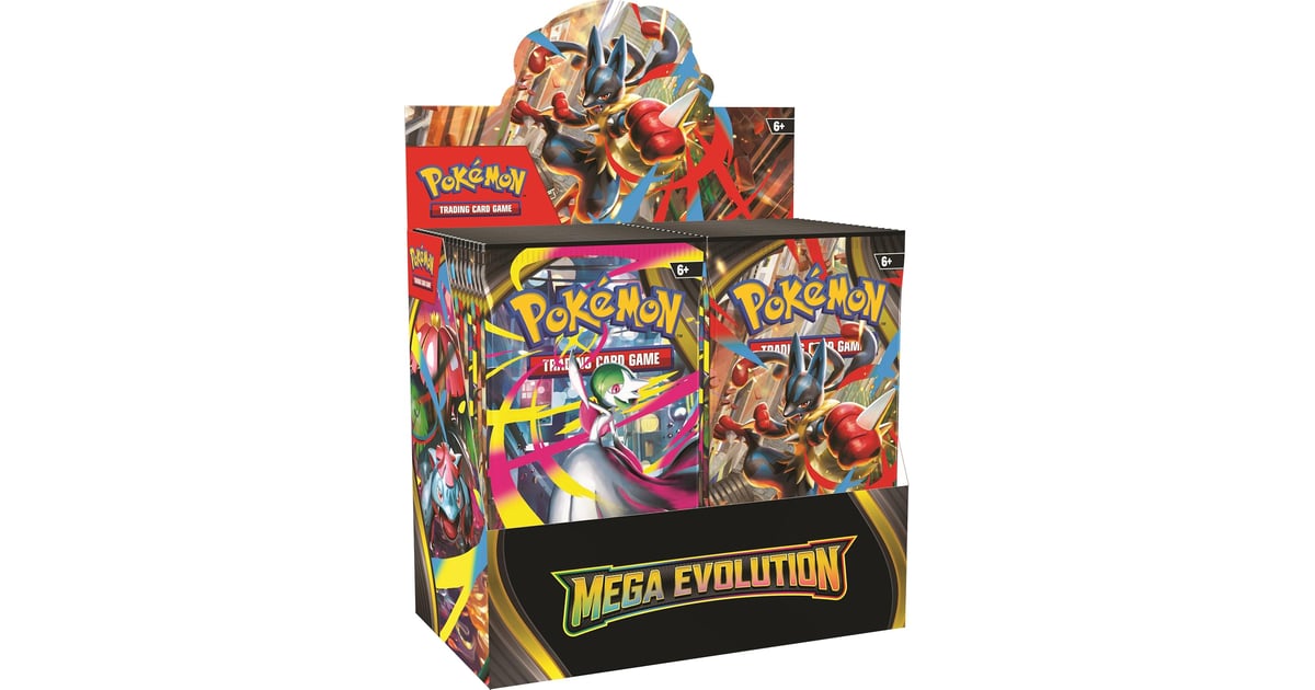Track Pokemon Mega Evolution Booster Box at Walmart