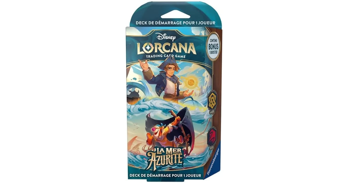 Track Disney Lorcana TCG: Preconstructed Deck for 1 Player, Azurite